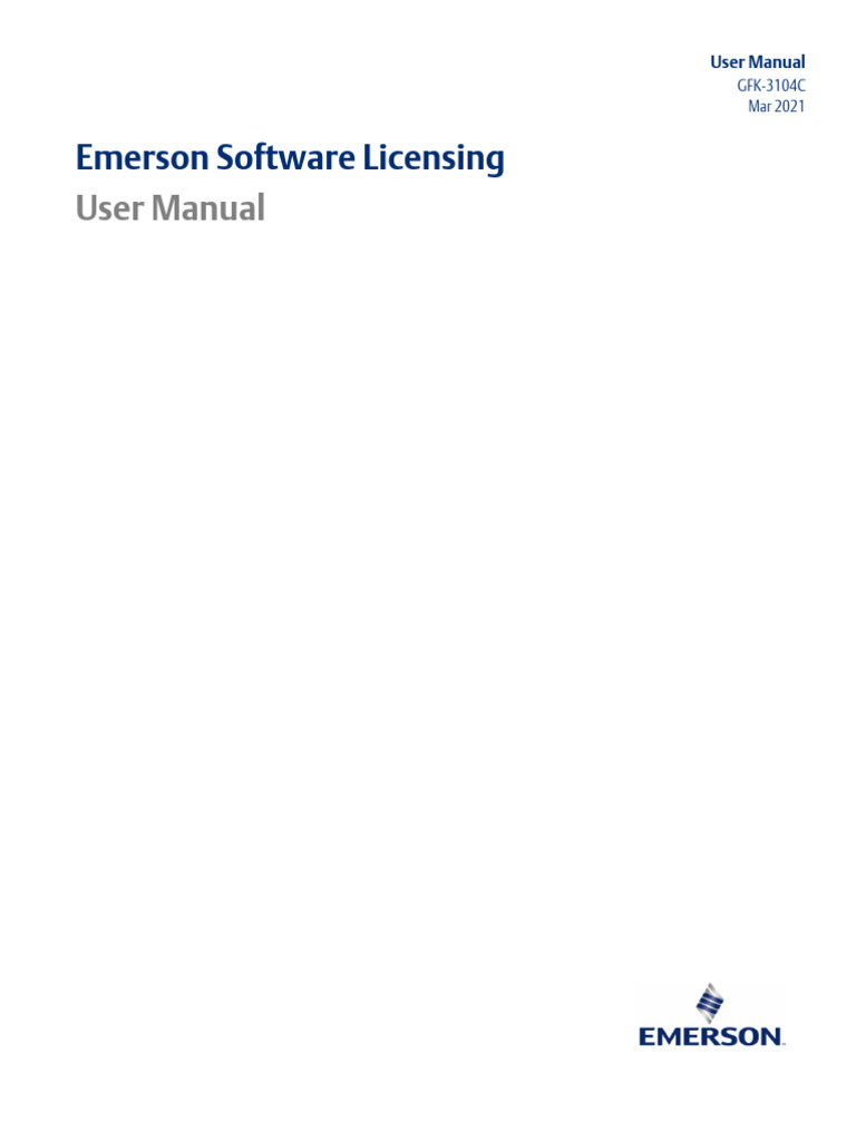 Emerson ELM Licensing User Manual | PDF | Installation (Computer ...