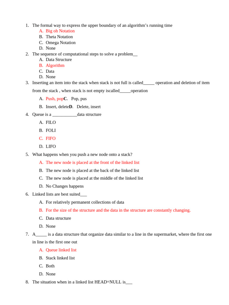 Data Structur And Algorthim Q Pdf Time Complexity Algorithms 6238