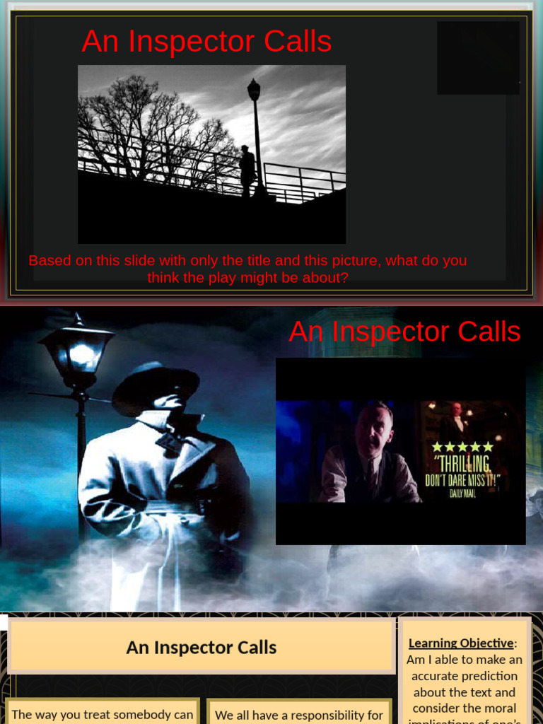 An Inspector Calls Introduction | PDF