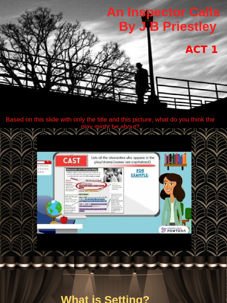 An Inspector Calls ACT 1 | PDF