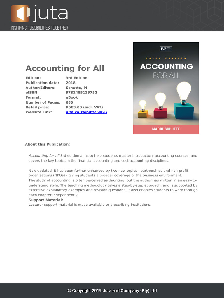 Introductory Accounting Guide eBook | PDF