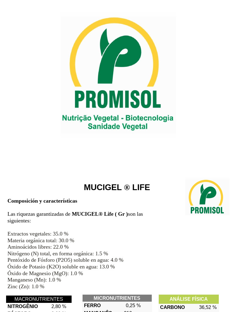 Promisol & Brasfertil LDC | PDF | Fertilizante | Suelo