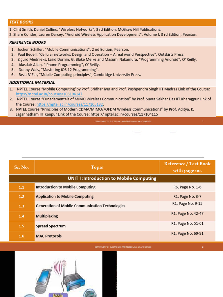 MC_Unit 1 | PDF | Multiplexing | Channel Access Method