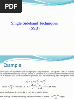 DSB SSB and VSB Modulation | PDF | Science & Mathematics