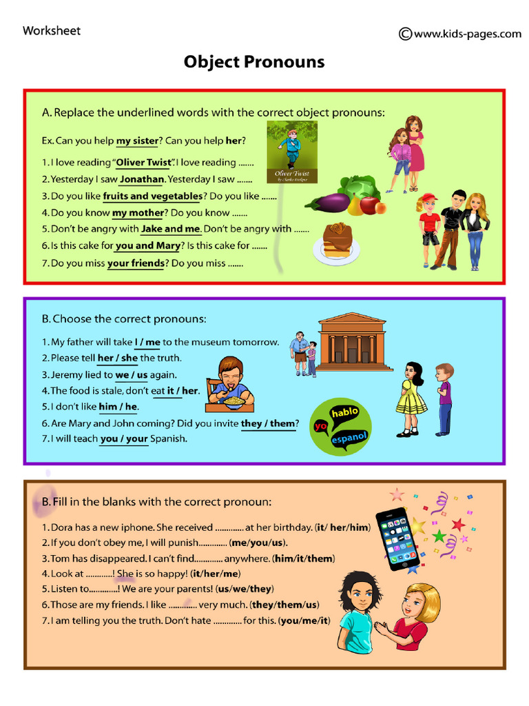 object pronouns | PDF