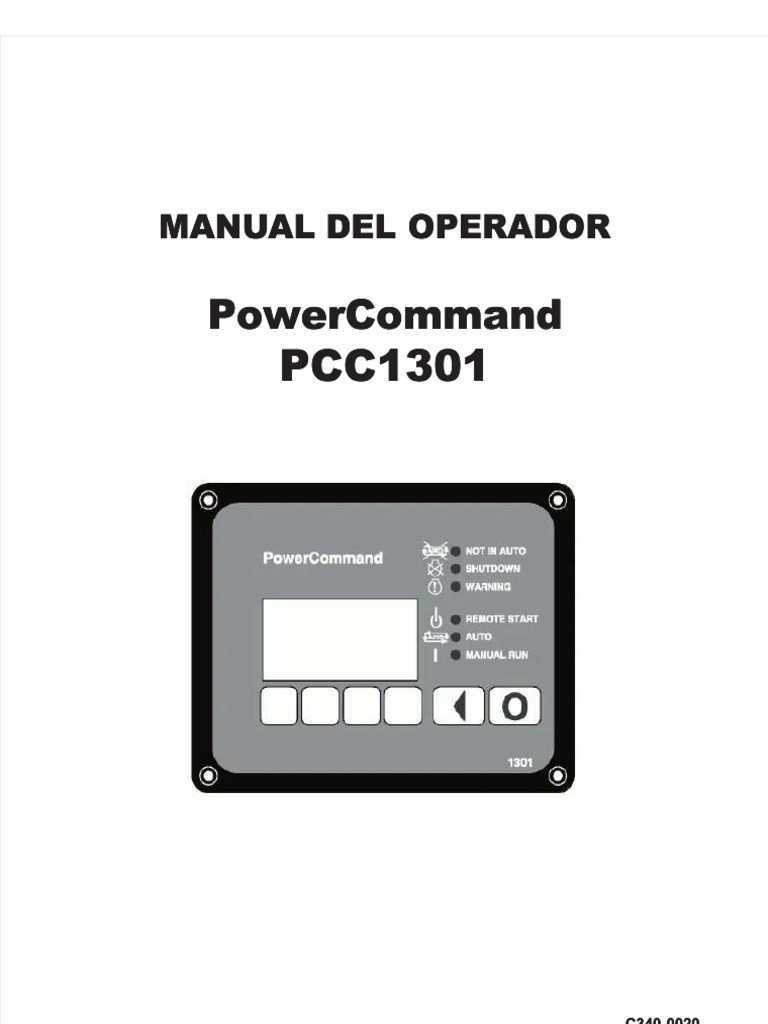 Manual del Operador PCC1301 | PDF | Software | Informática