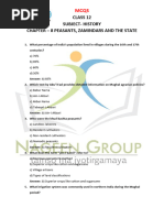 CLASS 12 History PYQs With Solution CH 1 Bricks, Beads and Bones | PDF