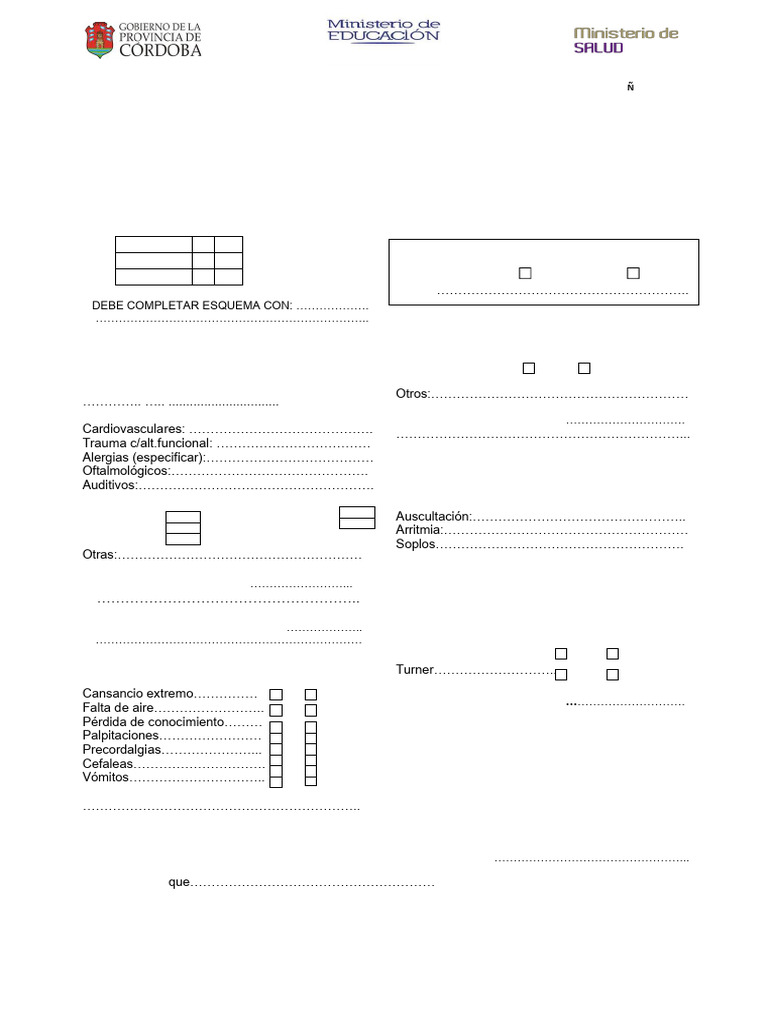 CUS Certificado Unico de Salud (1) (1) - 1 | PDF | Enfermedades y ...