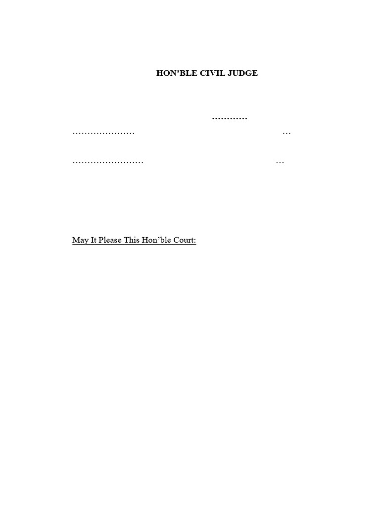 Application for Amendment of Pleading | PDF