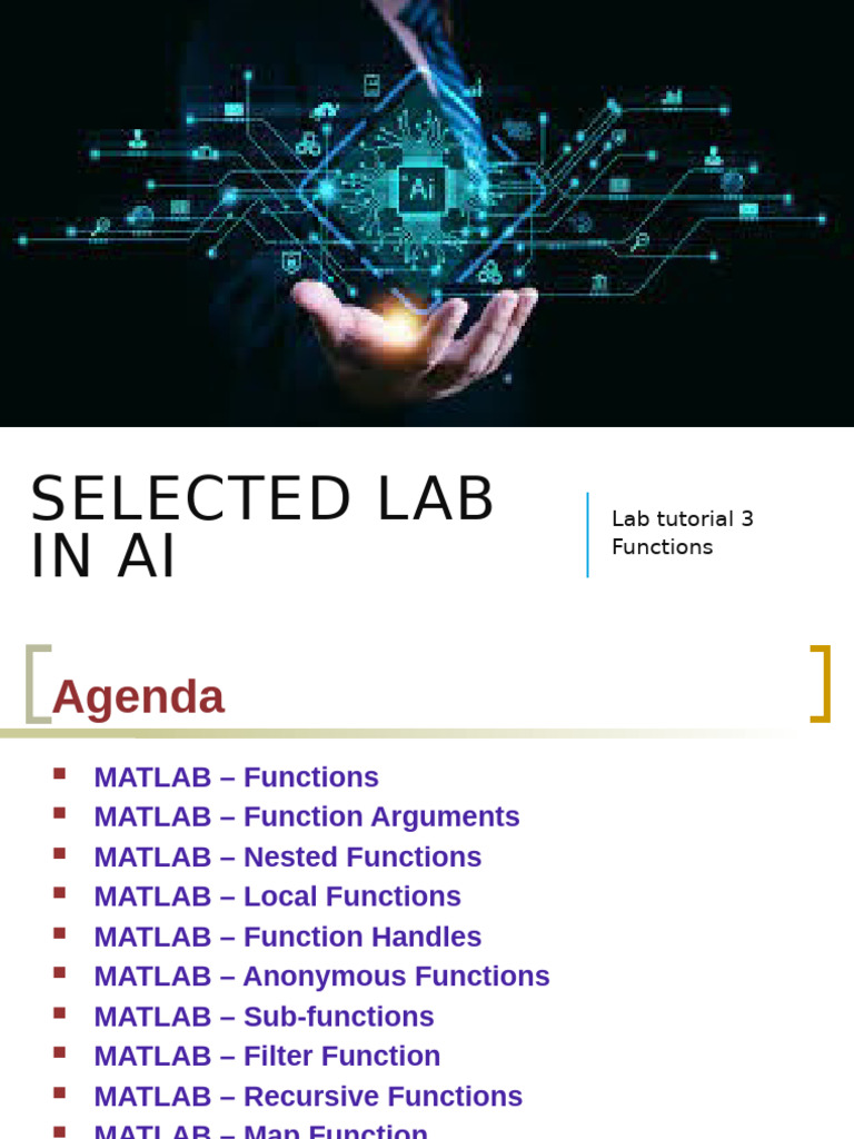 Selected Lab in AI - Lab (3) - Final | PDF | Anonymous Function | Parameter (Computer Programming)