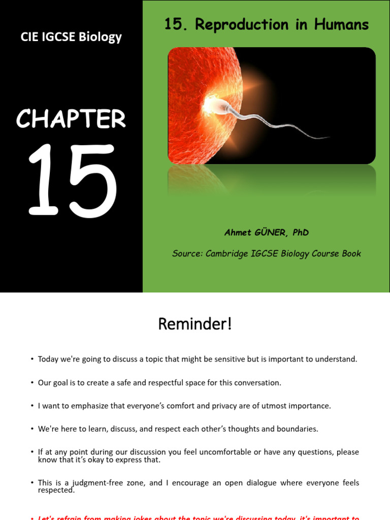 Human Reproductive System Overview | PDF | Menstrual Cycle | Human ...