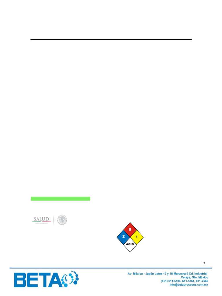 Blanqueador Perichlor para Lavandería | PDF | Agua | Química