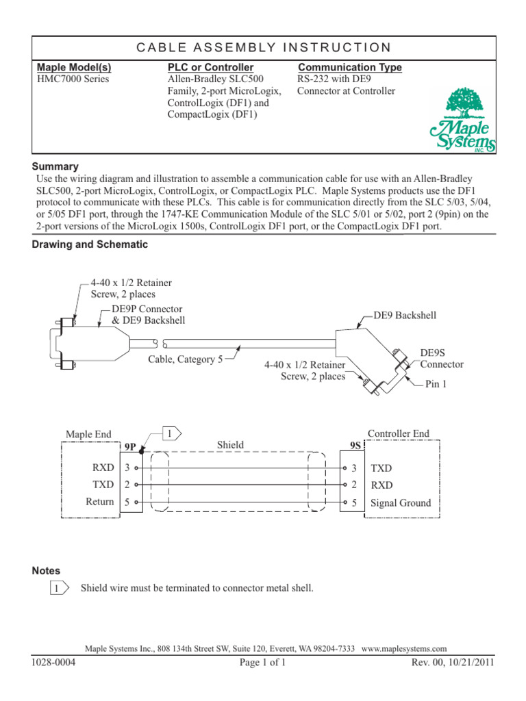 Maple Cable Connection | PDF