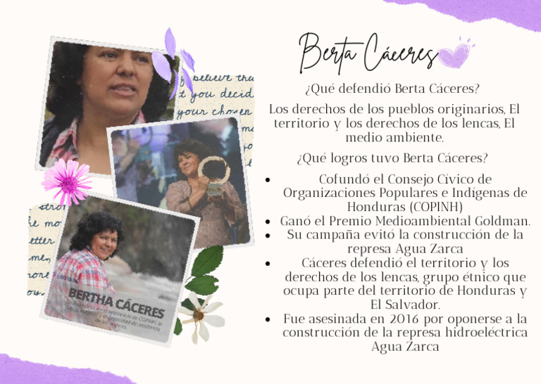 Berta Cáceres | PDF