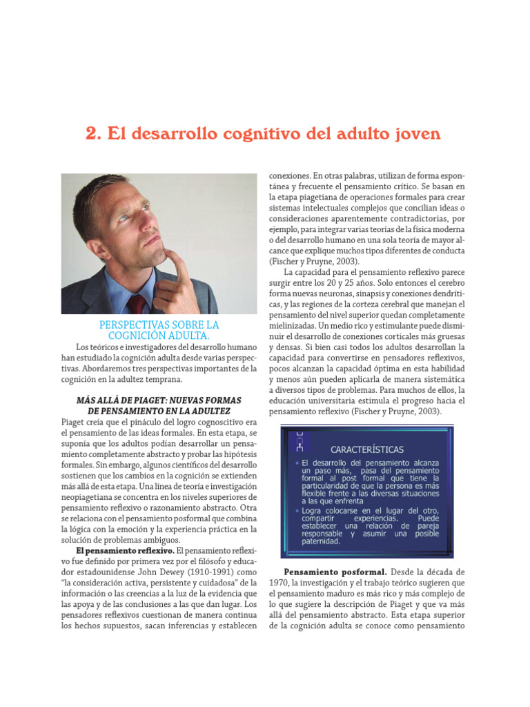 Psicologia Del Desarrollo Humano II | PDF | Pensamiento | Adultos