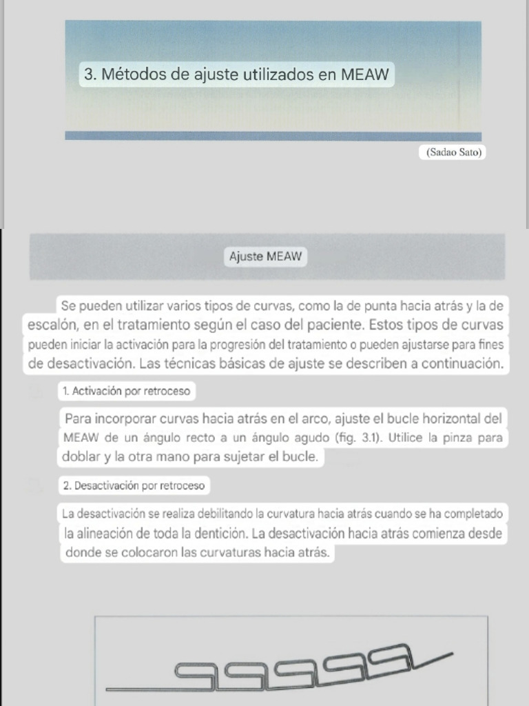 PDF Presentacion Meaw | PDF | Ortodoncia | Ramas de Odontología