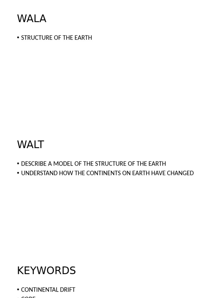 Understanding Earth's Structure and Tectonics | PDF | Plate Tectonics ...