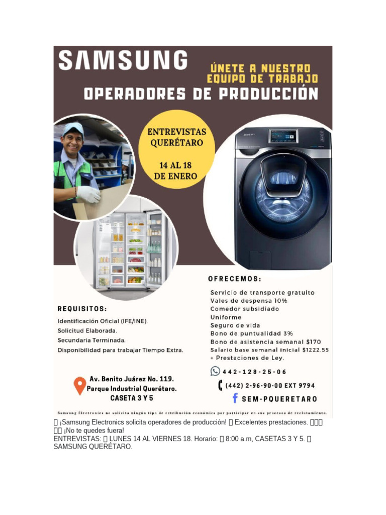 Samsung Querétaro | PDF