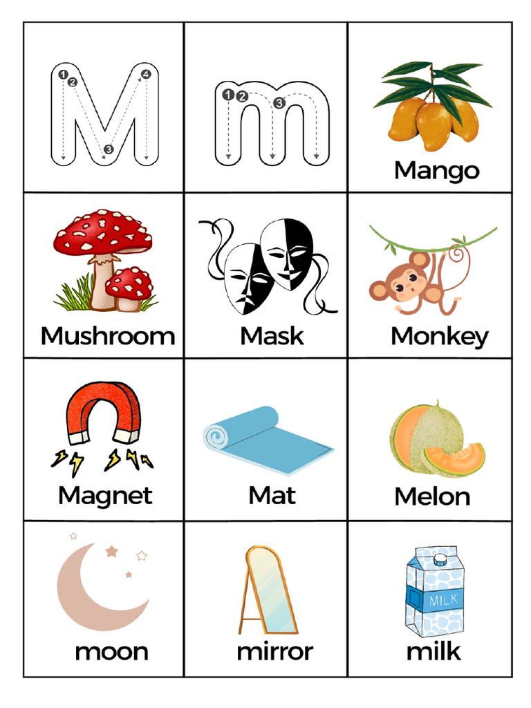 What-Starts-with-Letter-M | PDF