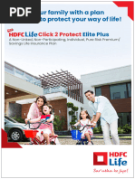 HDFC Life Smart Protect Plan Overview | PDF | Insurance | Present Value
