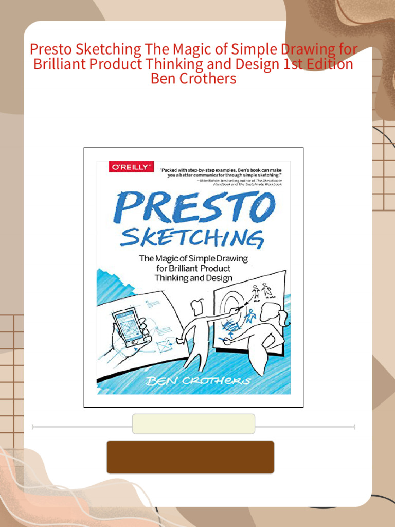 Presto Sketching The Magic of Simple Drawing For Brilliant Product ...