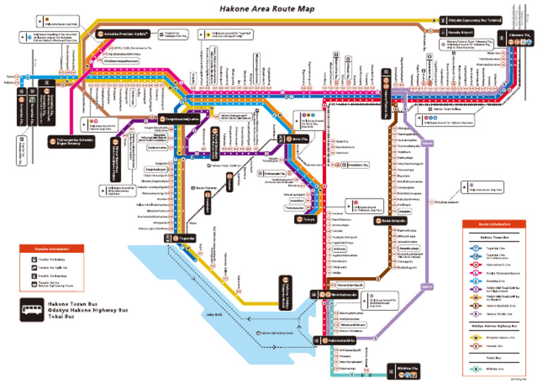 A3 - Route-Map - Hakone Todas Las Paradas | PDF