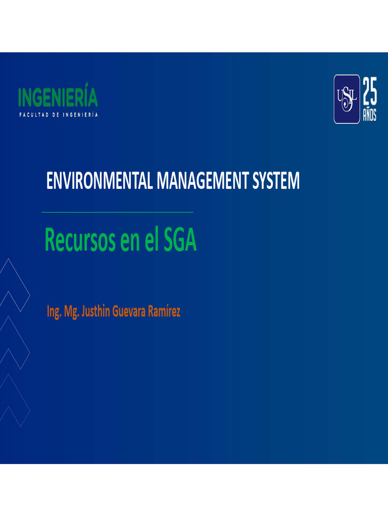 Sesion 10 - Recursos en el SGA-1 (1) | PDF | Comunicación | Entorno natural