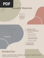 Saati Acoustex Product Specifications | PDF