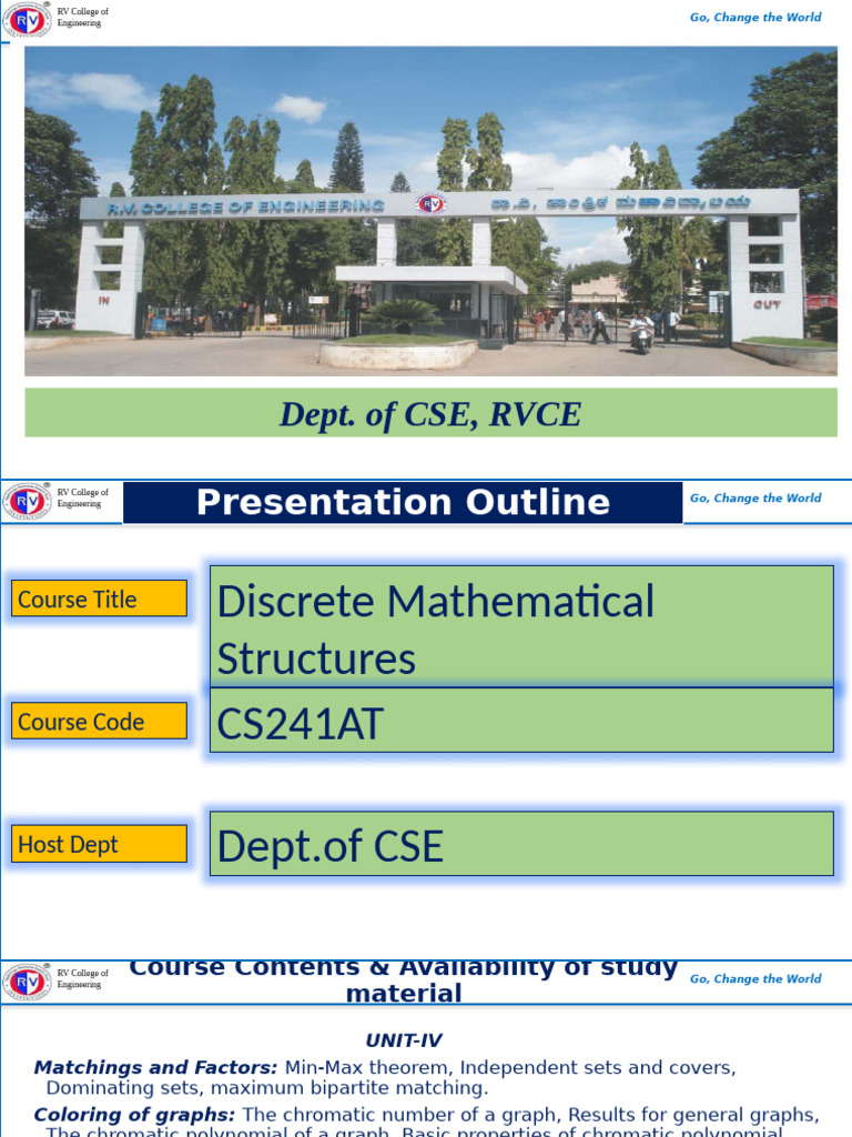 DMS Unit v GraphTheory | PDF | Vertex (Graph Theory) | Visual Cortex