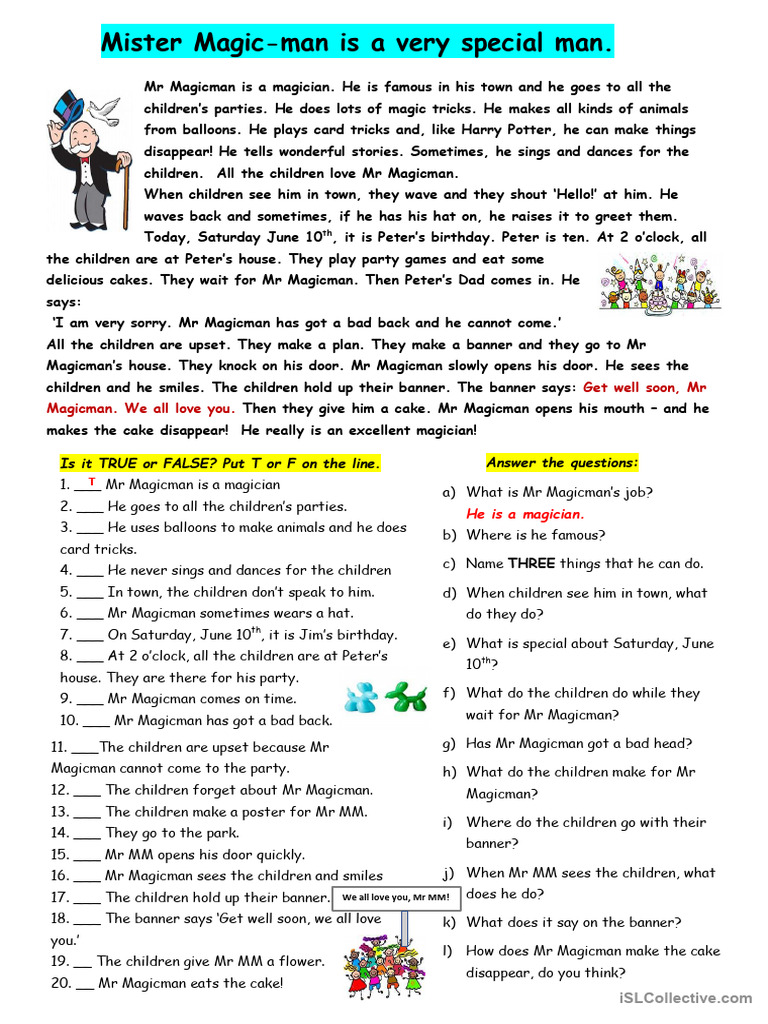 RC_ Mr Magicman is a Very Special Man | PDF | Magic (Illusion)