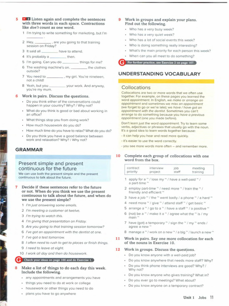 Outcomes. Pre-Intermediate. Students11-00 | PDF