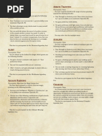 D&D 5E Blessings Overview | PDF