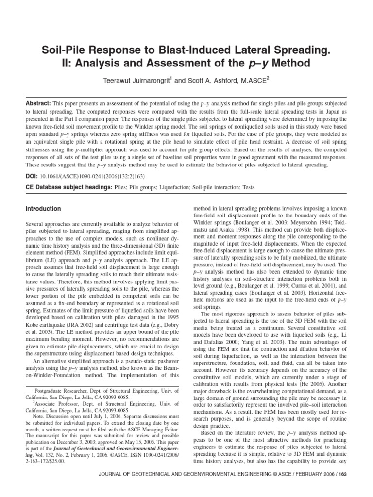 BNWF | PDF | Deep Foundation | Mechanical Engineering