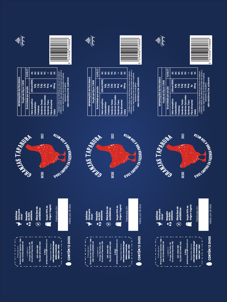 Folder Granja Taparuba 18 09 2024 Curvas | PDF
