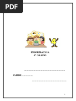 Cuadernillo Actividades Informática 4to Primaria | PDF | Hardware de la computadora | Microsoft ...