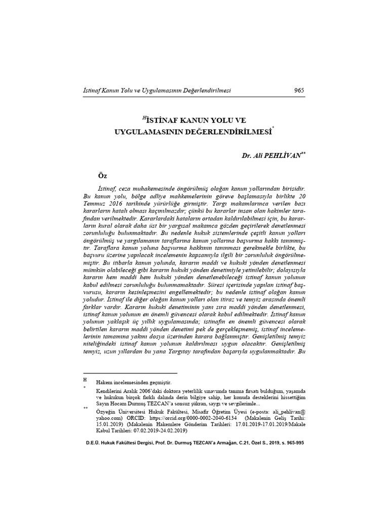 Ali Pehlivan | PDF