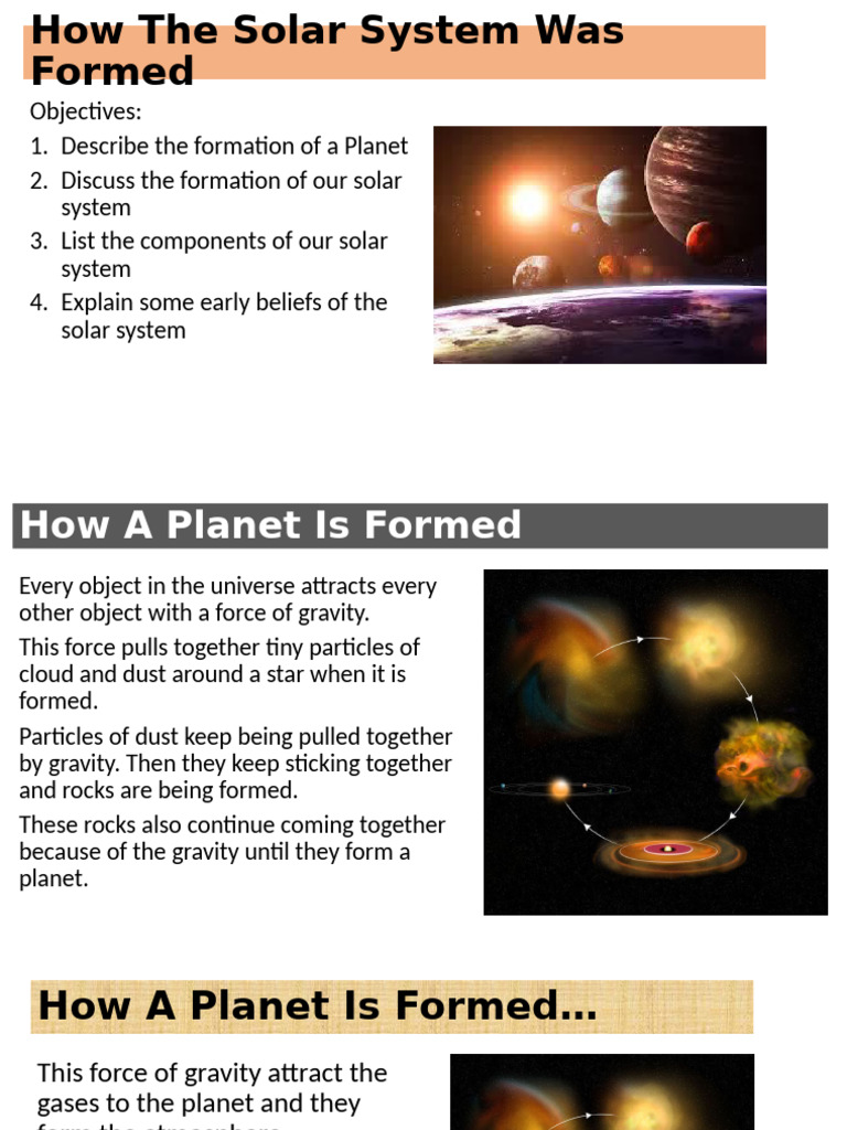 The Earth and Beyond 1 | PDF | Planets | Solar System