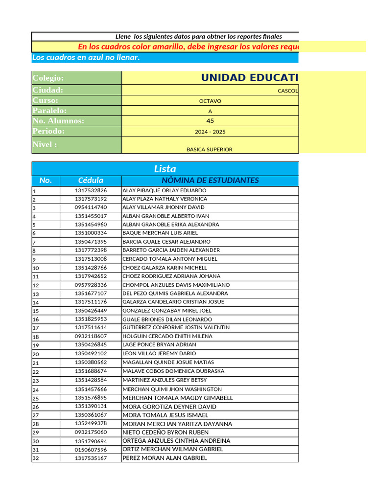 Actas 8 B Trimest 3 Insumos Educación Fisica-2 | PDF