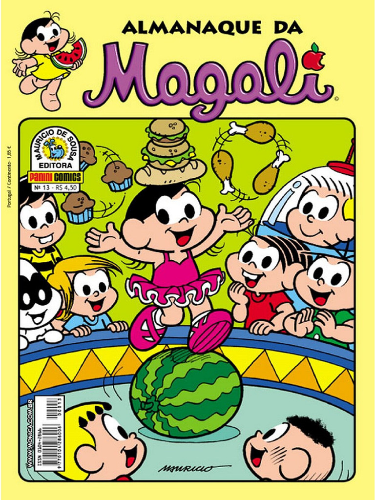 Almanaque Da Magali 1 Serie 13 | PDF