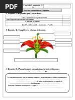 Contrôle SVT 2AC Semestre 2 avec Corrigé | PDF | Système reproducteur ...