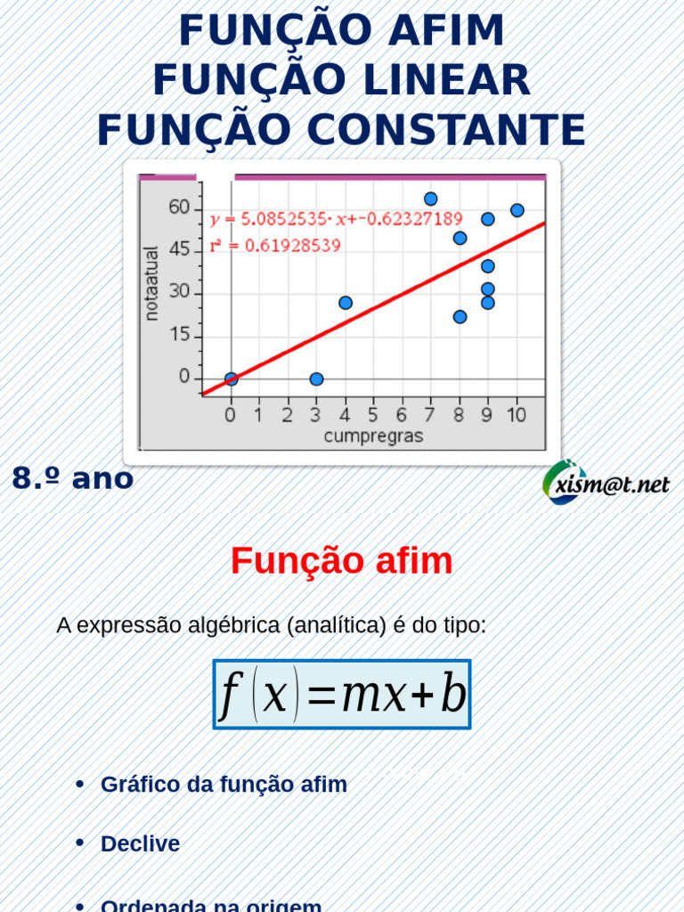 5 Funcoes Afim Linear e Constante 8 | PDF