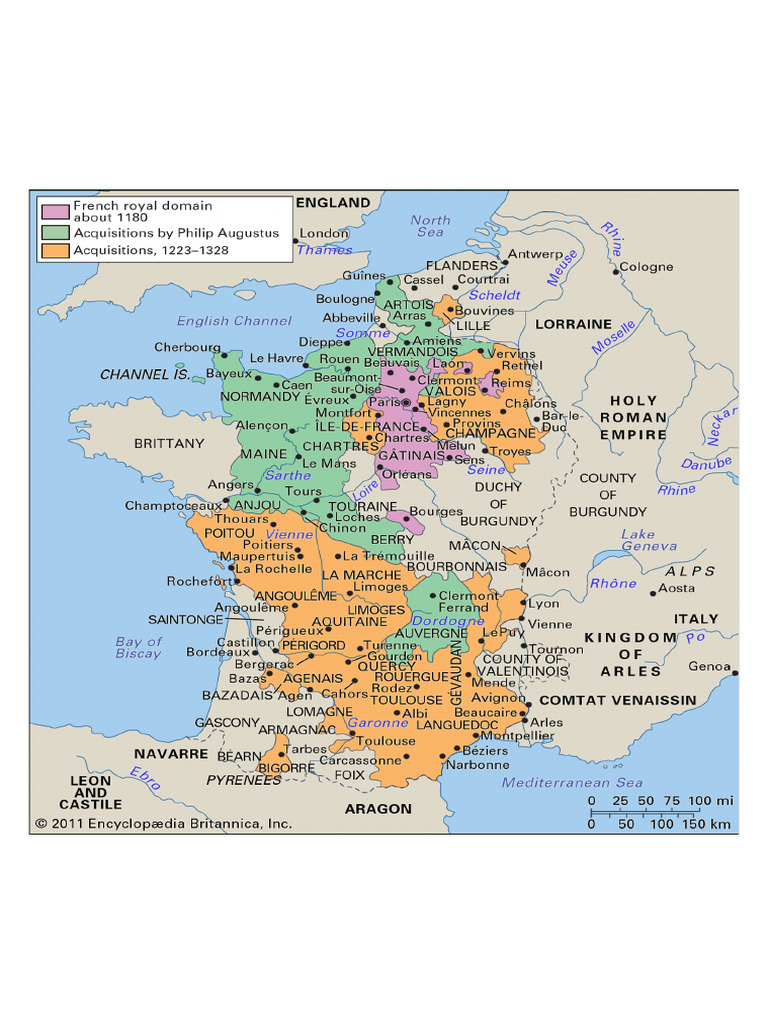 France - Medieval, Monarchy, Feudalism - Britannica | PDF