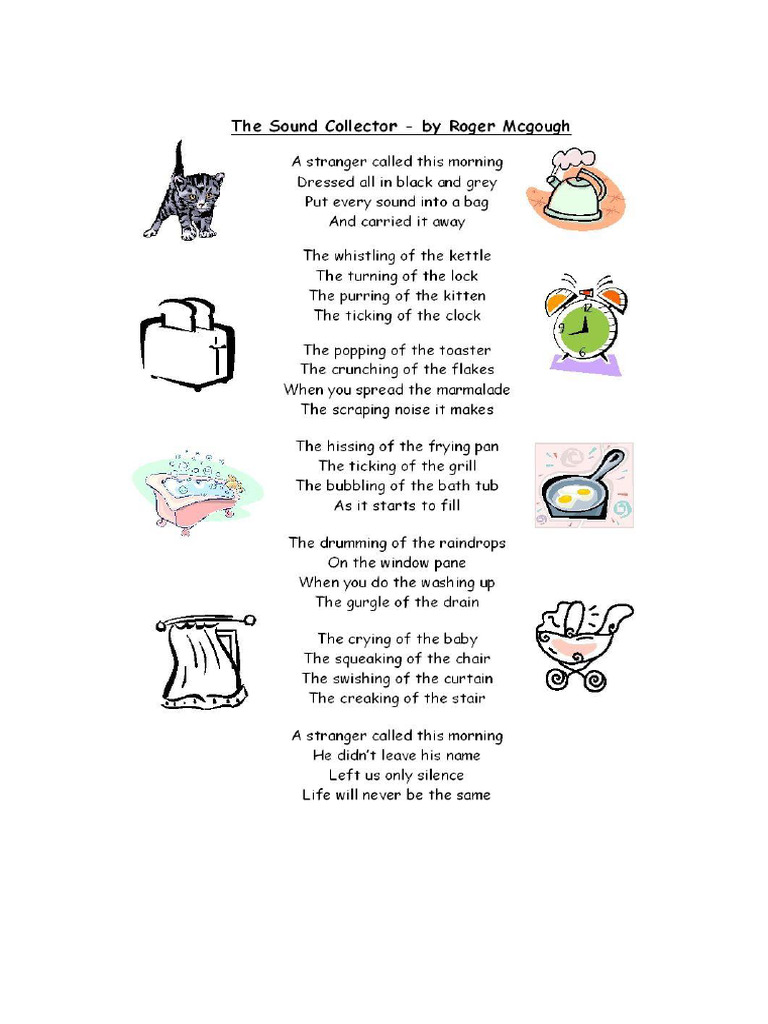 Sound Collector Poem | PDF