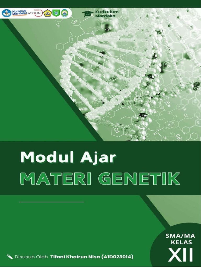 Modul Ajar Genetik untuk Siswa XII | PDF