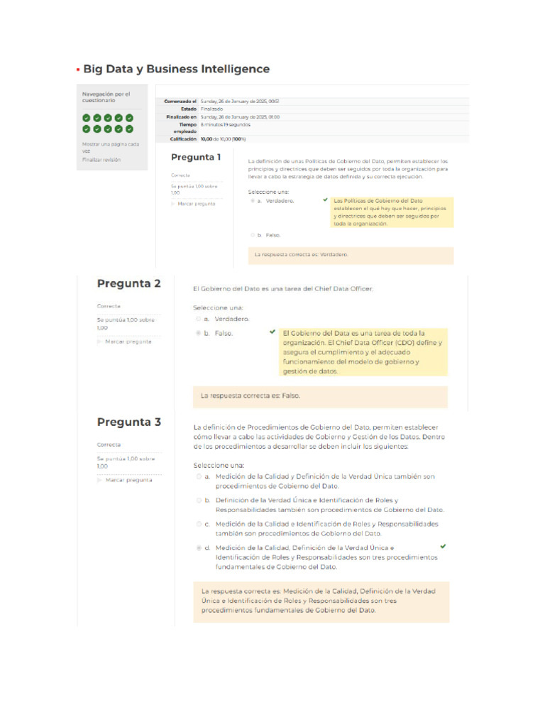 Evaluacion Clase 5 Bigdata y Business Intelligence | PDF