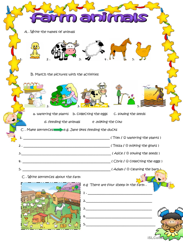 Farm Animals | PDF