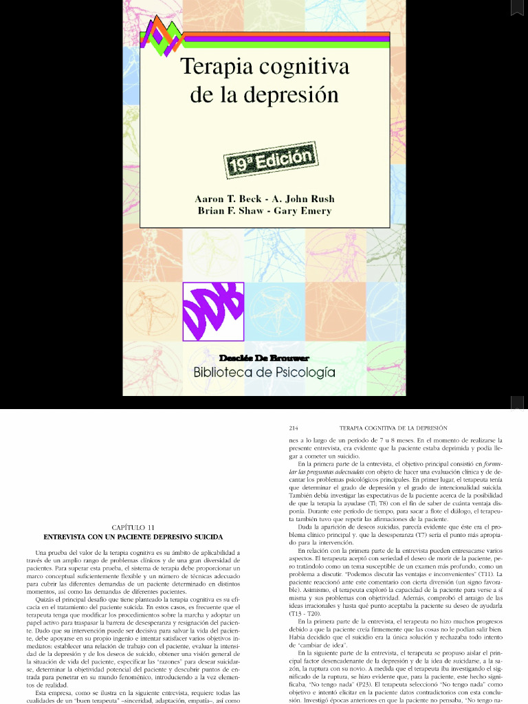 Beck - T.C.depresion (Libro, Parte 2) | PDF