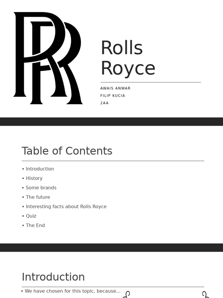 Rolls Royce | PDF