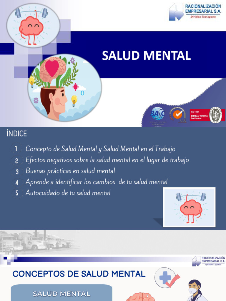 Estrés Laboral y Salud Mental | PDF | Estrés (biología) | Ansiedad