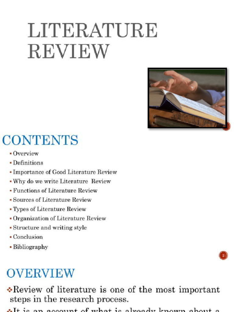 Literature Review | PDF
